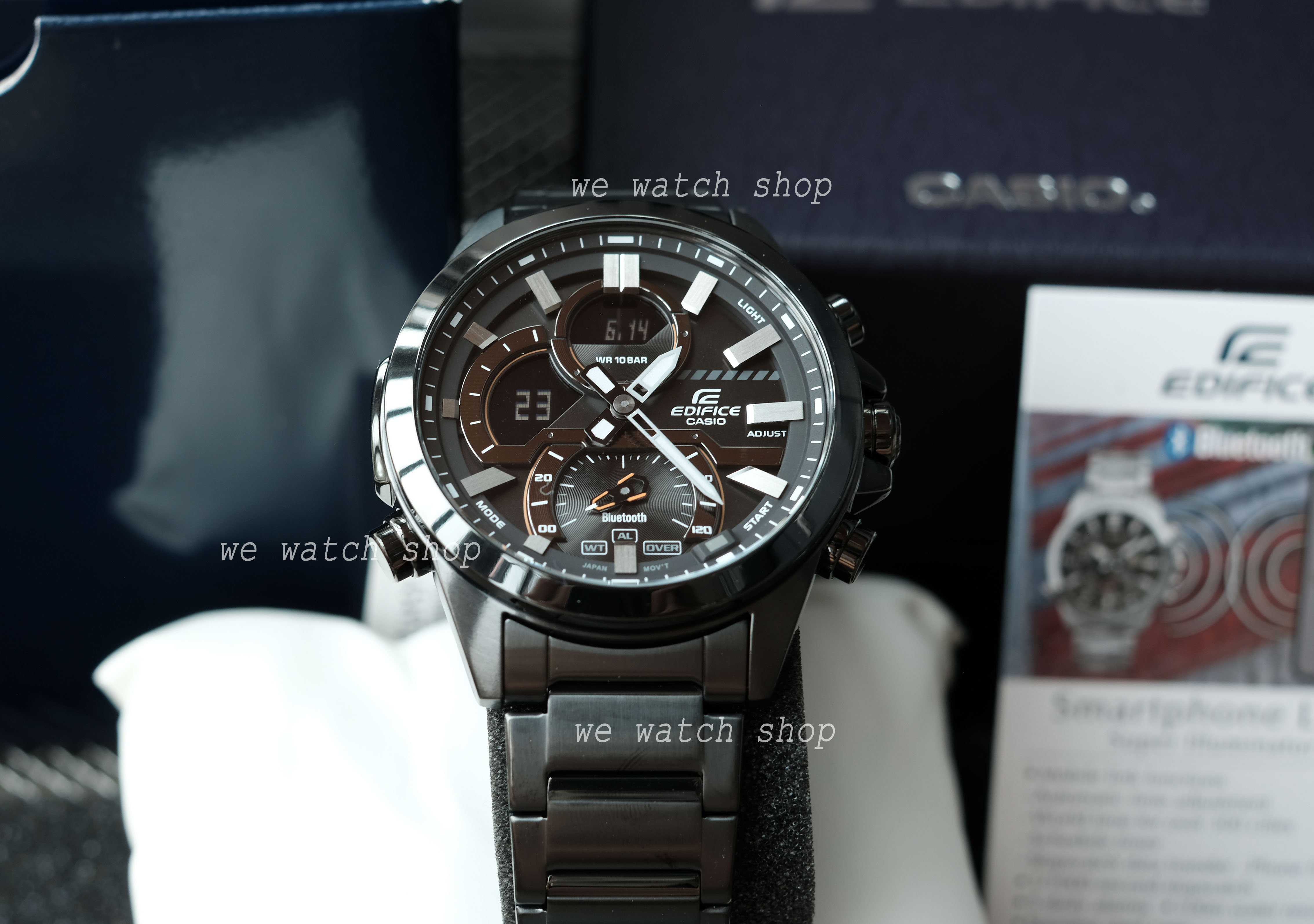 CASIO EDIFICE รุ่น ECB-30DC-1ADF Bluetooth with Smartphone สินค้าใหม่ ของเเท้ รับประกันศูนย์ CMG ...