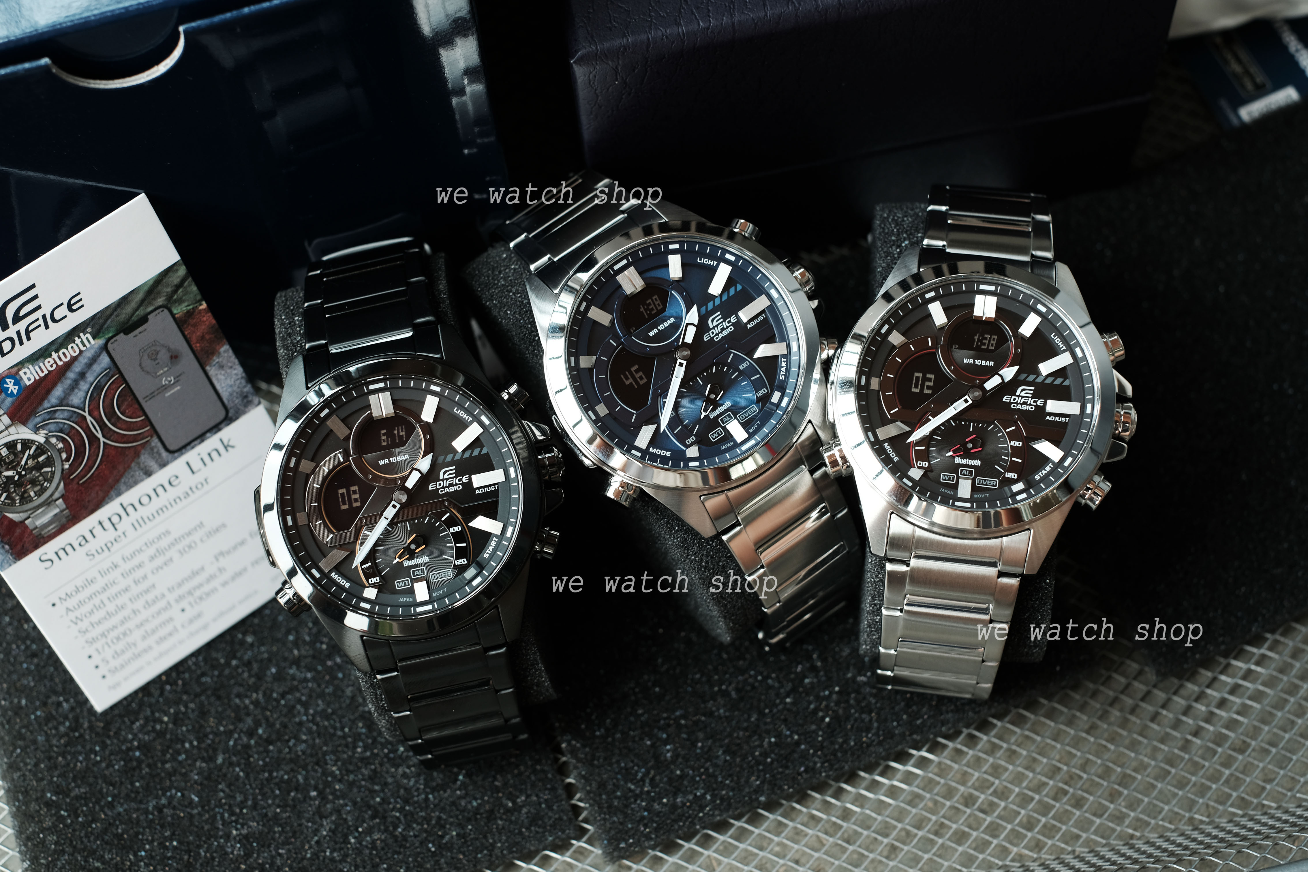 CASIO EDIFICE รุ่น ECB-30D-2ADF Bluetooth with Smartphone สินค้าใหม่ ของเเท้ รับประกันศูนย์ CMG ...