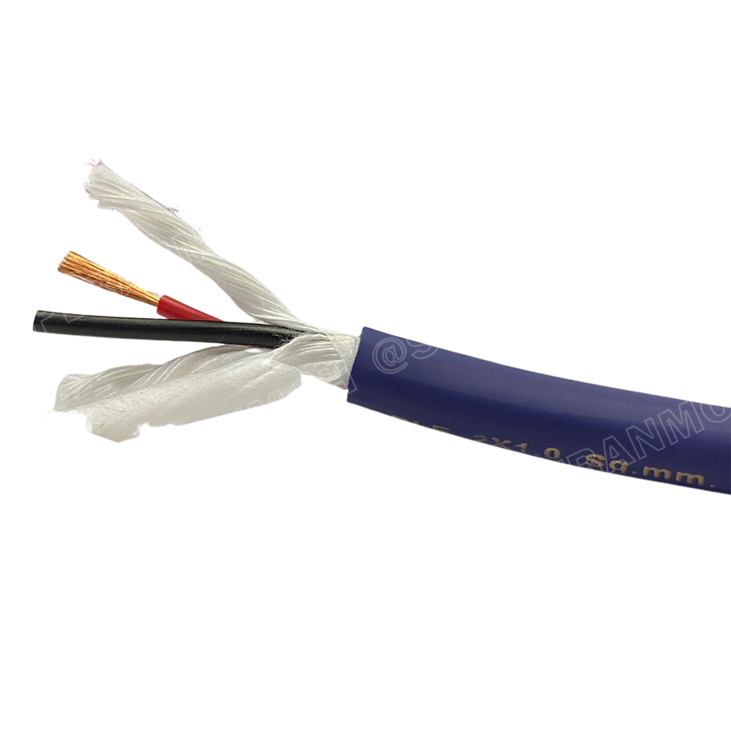 [ 2เมตร ] TSL-0080-2C10 สายลำโพง ทีเอสแอล 2C X 1.0 sq.mm สายลำโพง2คอร์ Speaker Cablle TSL สาย ...